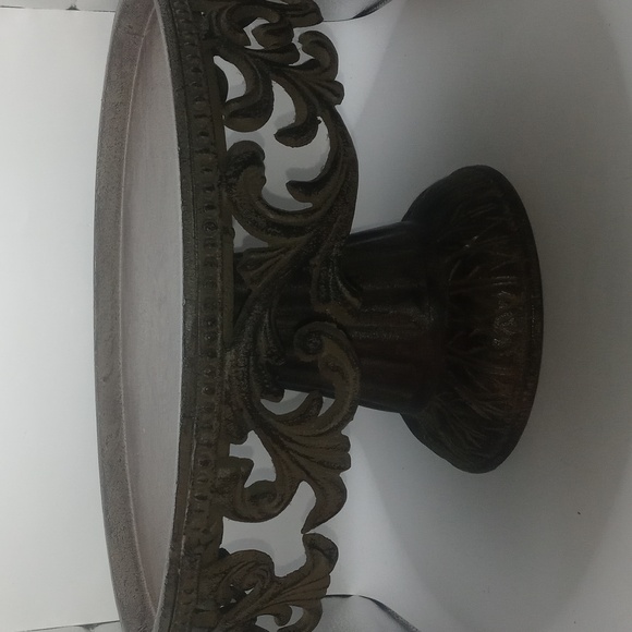 Kitchen | Vintage Gg Collection 13 Metal Pedestal Cake Stand | Poshmark